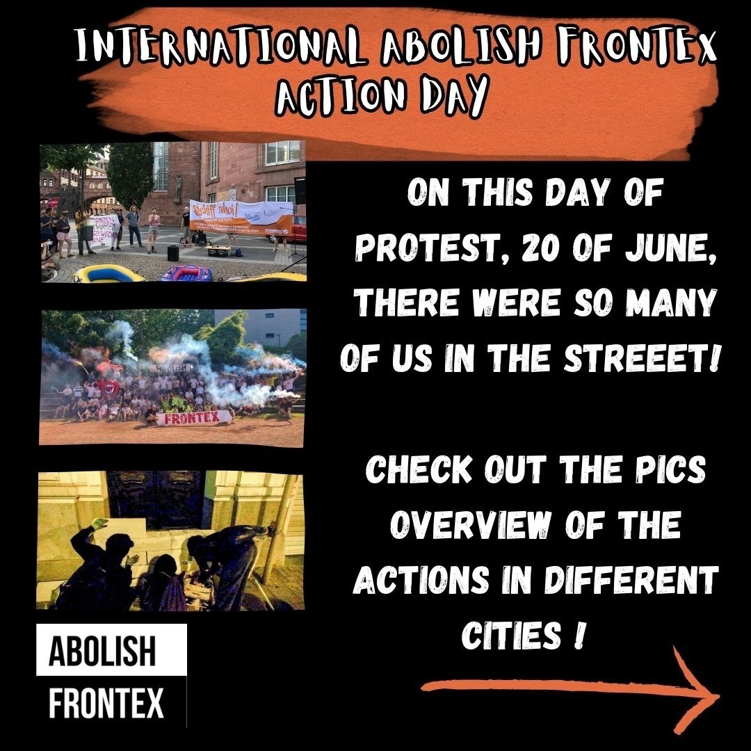 Abolish Frontex actions across three continents on World Refugee Day ...